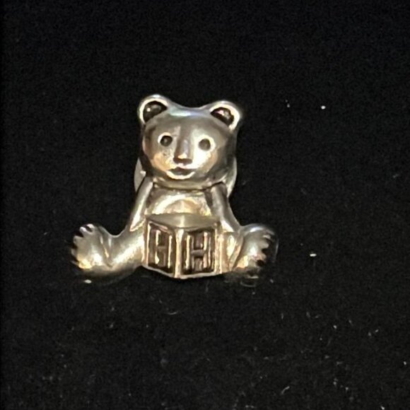 Jewelry | Silver Tone Teddy Bear Pin | Poshmark